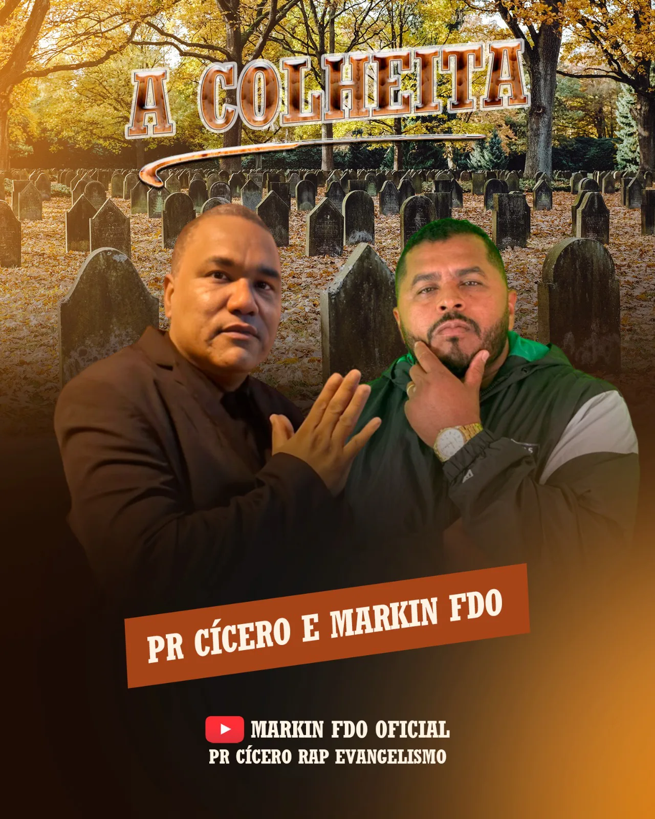 “A Colheita”: Pr. Cícero e Markin FDO lançam a maior música de rap ...